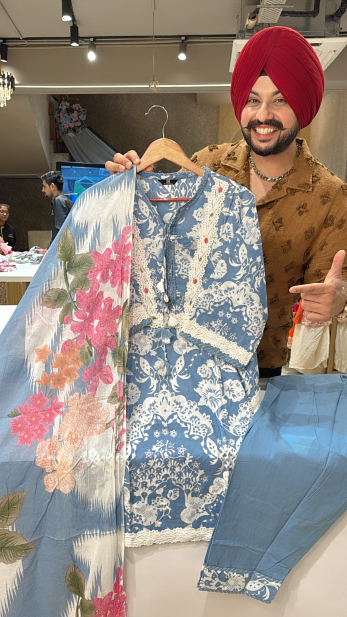 Farshi Salwar Suit Pure Cotton Indowestern Farshi Salwar Suit